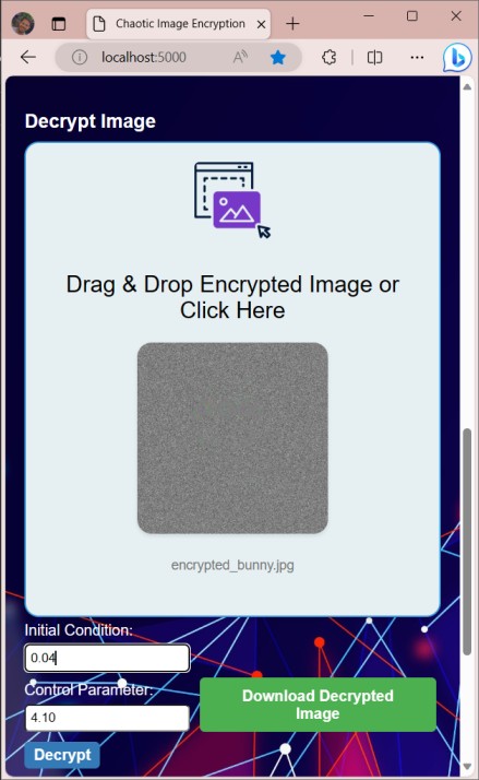 GitHub - kunal9922/EncryptionAndDecryptionUsingChaoticKeySequence: Web technology and core ...