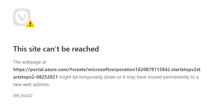 The Deploy To Azure Button Is Not Working · Issue 81 · Microsoftstartstopv2 Deployments · Github 6332