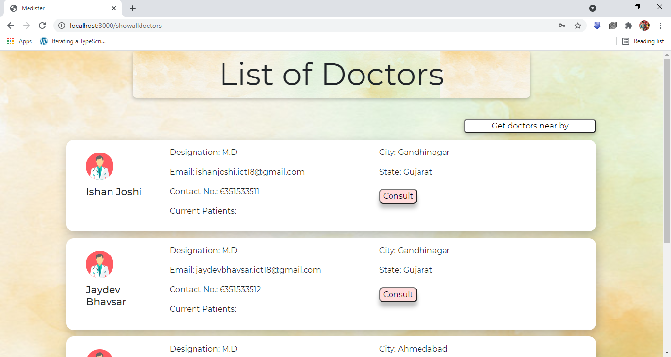 GitHub - jaydev07/YourMedic: It's a Web App that works as a bridge between doctors and patients ...