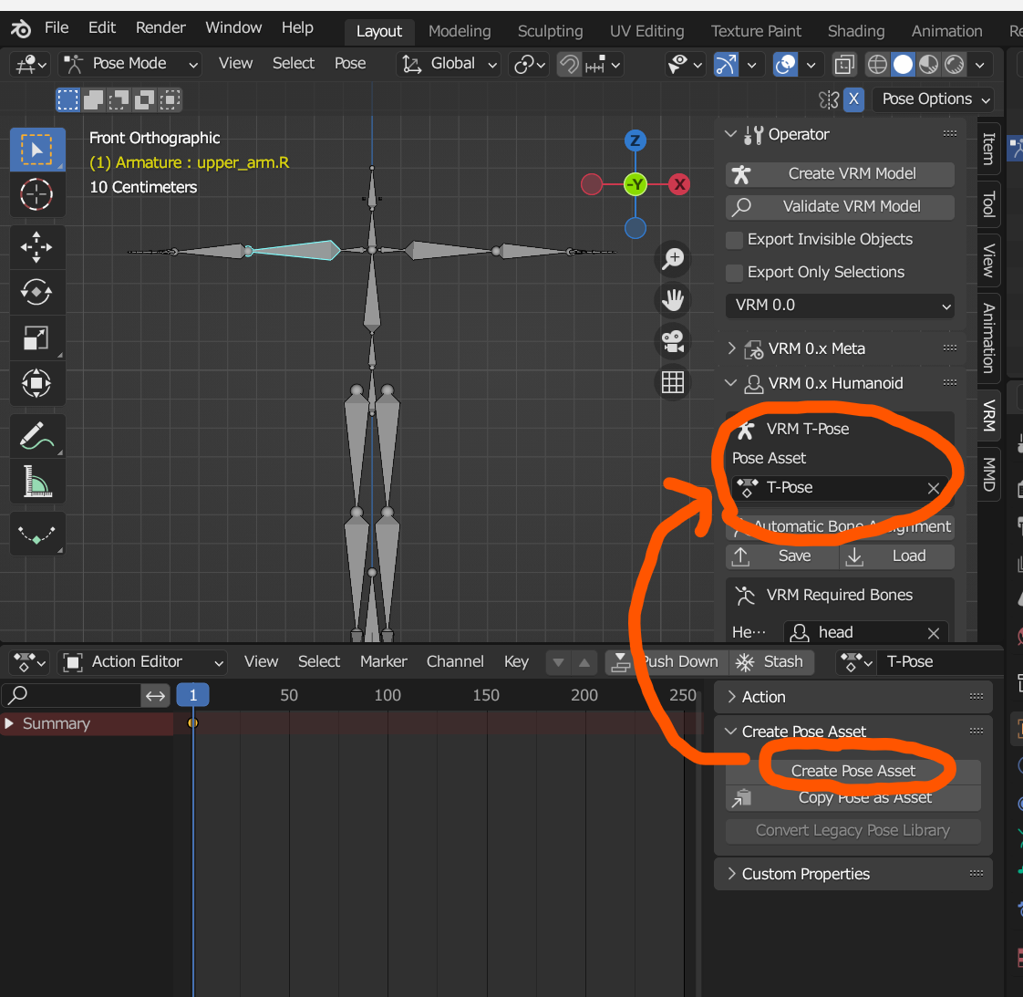 Feature Request: A-Pose support · Issue #310 · saturday06/VRM-Addon-for-Blender · GitHub
