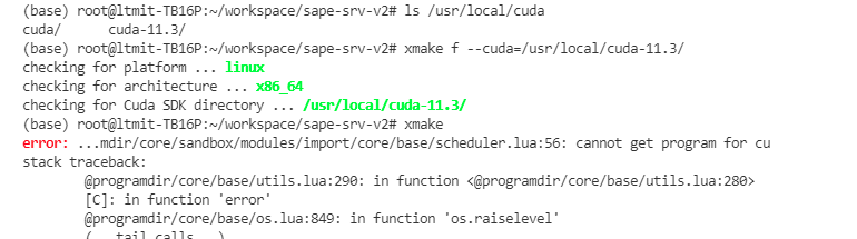 指定CUDA toolkit后，无法正确获取cu编译器(nvcc) · Issue #2134 · xmake-io/xmake · GitHub