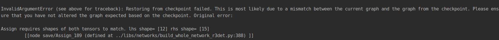 预训练模型维度 · Issue #43 · Thinklab-SJTU/R3Det_Tensorflow · GitHub