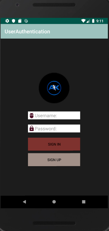 GitHub - Pablusha/Android-Studio-User-Authentication-SQLite