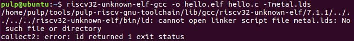 Cannot open linker script file riscv.ld · Issue #561 · riscv-collab ...