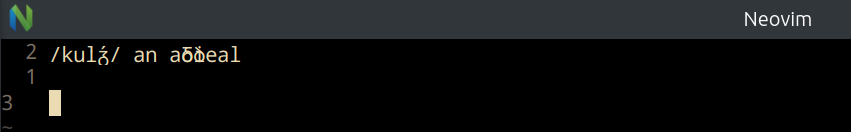 Unicode combining characters not displayed · Issue #1070 · equalsraf/neovim-qt · GitHub