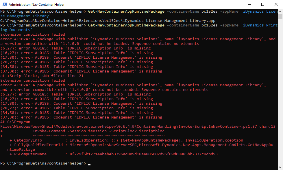 Get-NavAppRuntimePackage in App with dependecies · Issue #5286 ...