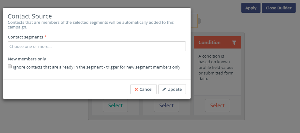 Allow campaign to run for new members of a segment only · Issue #5246 · mautic/mautic · GitHub