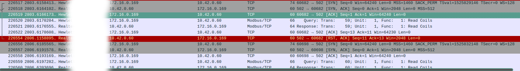 Modbus TCP timeout · Issue #93447 · home-assistant/core · GitHub