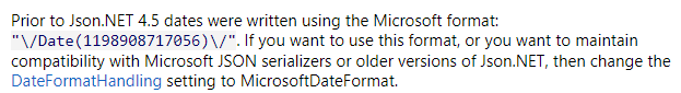JSON custom DateTime format \/Date(1605712704841)\/ · Issue #52203 ...