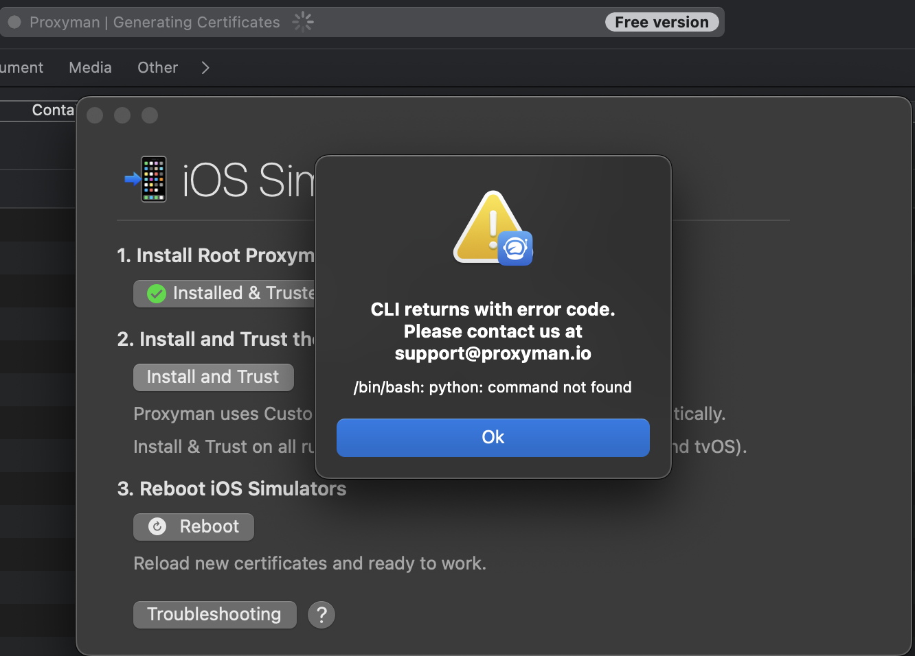 [macOS Monterey] CLI returns with error code : /bin/bash: python: command not found · Issue ...