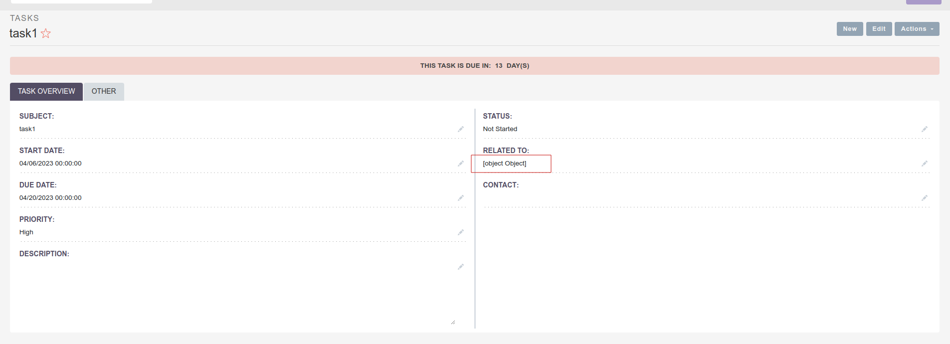 Tasks "parent type" and "related to" fields do not work as expected · Issue #242 · SuiteCRM ...