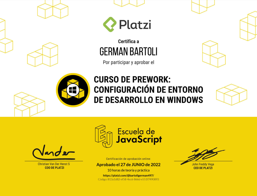 GitHub - GermanBartoli/PreWork-Windows