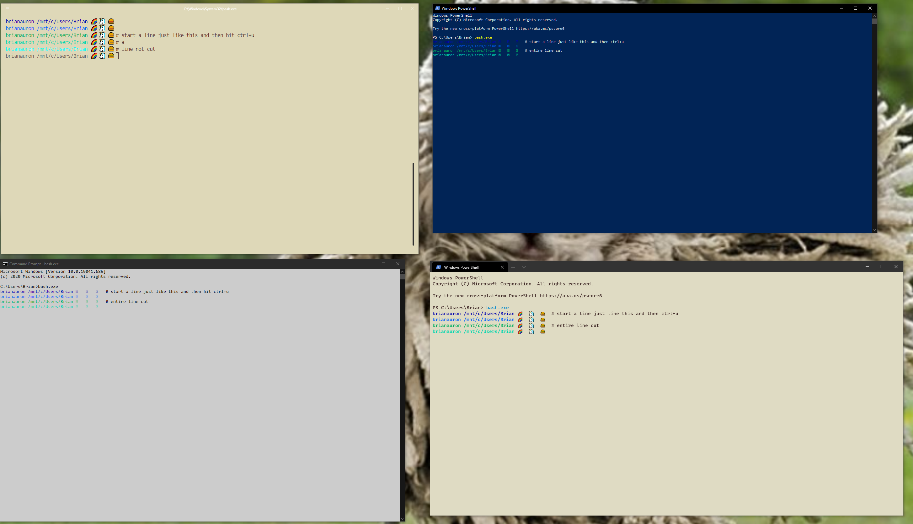 Ctrl+U doesn't work as expected in Hyper+bash.exe · Issue #5181 · vercel/hyper · GitHub