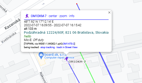 Wrong coordinates of other stations shown · Issue #327 · ge0rg ...