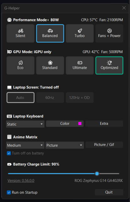 GPU disabled on Balanced mode (USB-C/DC) with option off · Issue #323 ...