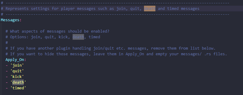 1.18: Where can I enable Custom Death Messages? · Issue #1572 · kangarko/ChatControl · GitHub
