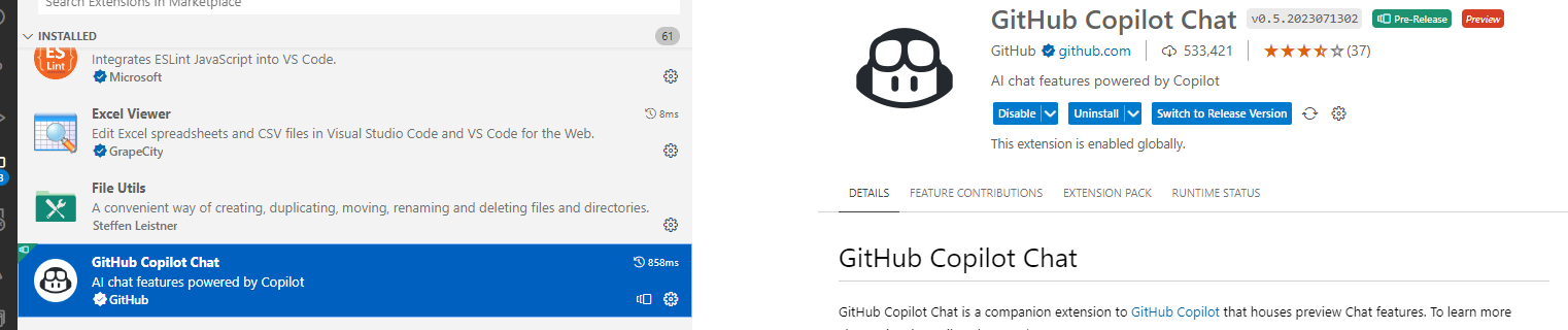 Name Copilot Chat, Copilot Chat instead of just Chat on VSCode settings · Issue #339 · microsoft ...
