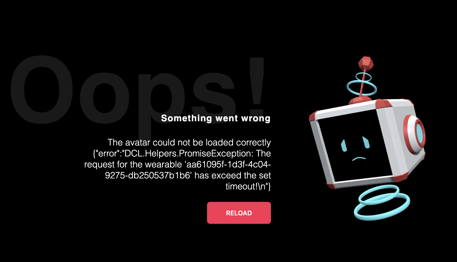 Test Wearables Not Loading In Goerli · Issue 2536 · Decentralandbuilder · Github 