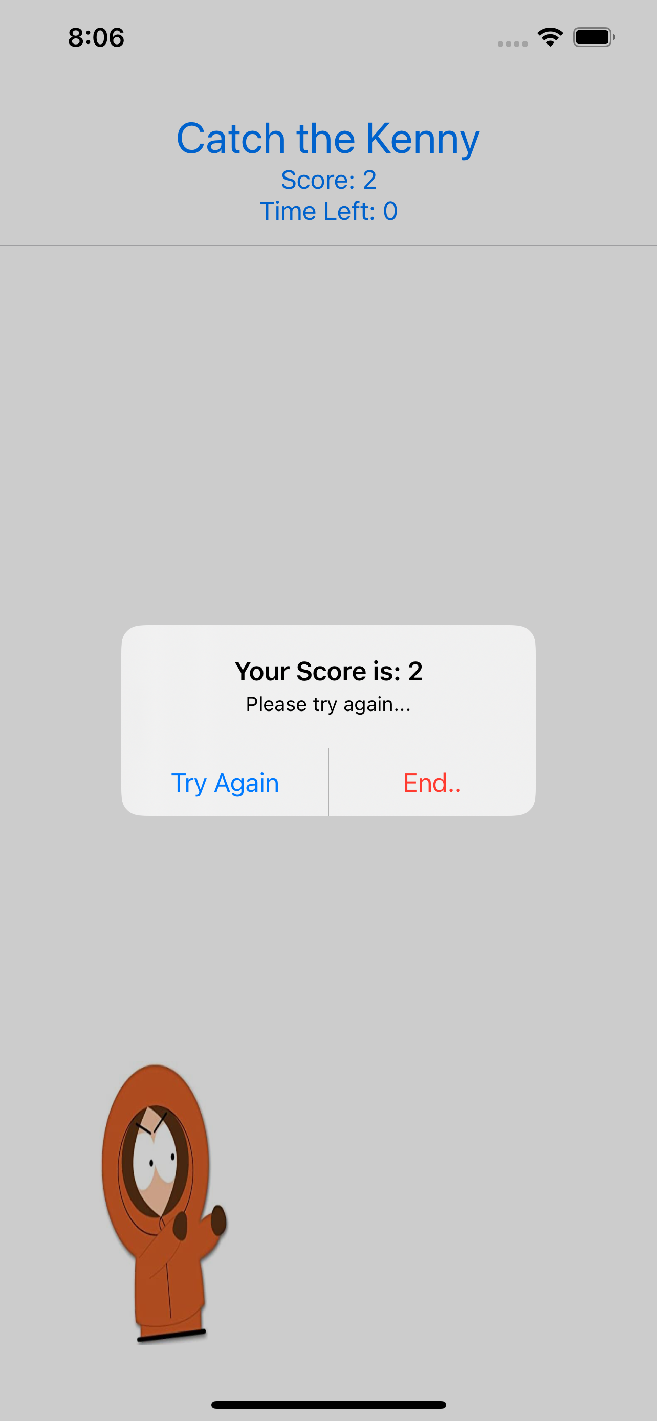 GitHub - mutlucodes/CatchKenny