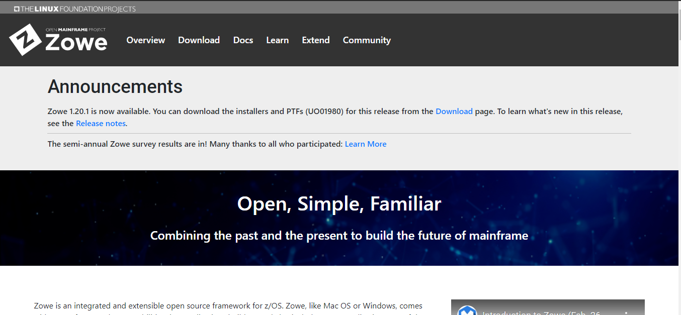 Feedback on revamped Zowe.org · Issue #130 · zowe/zowe.github.io · GitHub