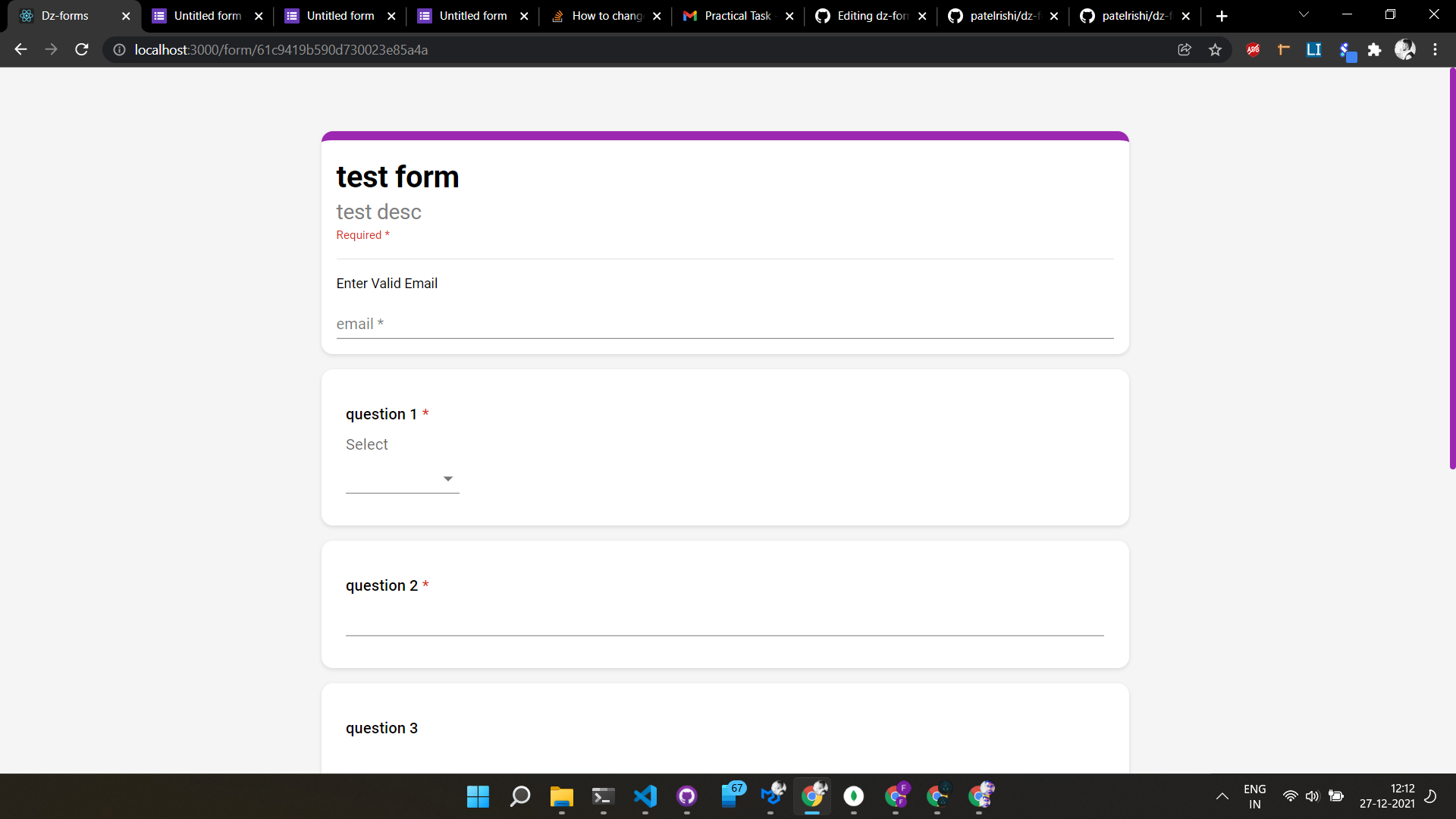 GitHub - rishhi-patel/dz-forms