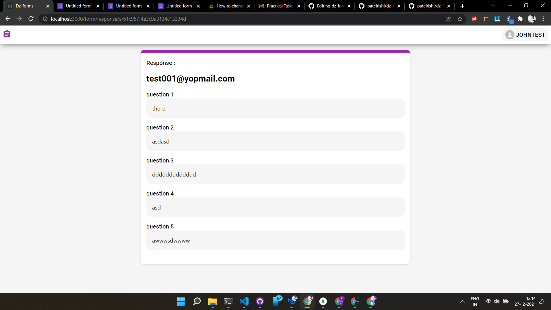 GitHub - rishhi-patel/dz-forms