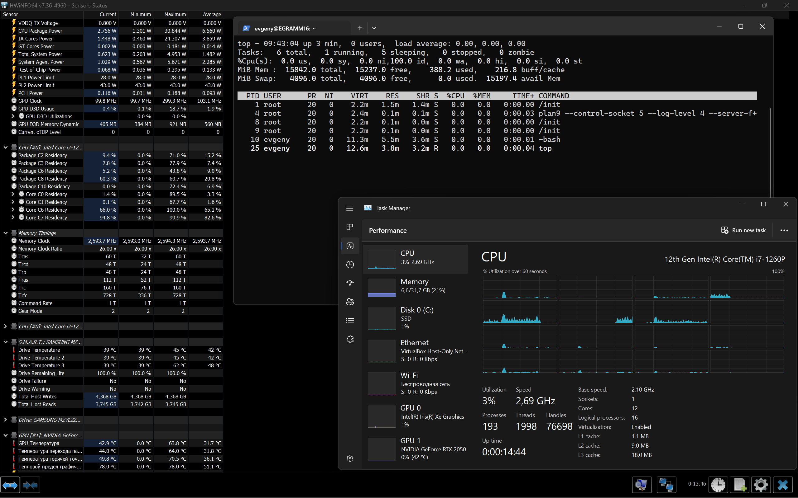 WSL and Intel CPU package C10 power state · Issue #9556 · microsoft/WSL · GitHub