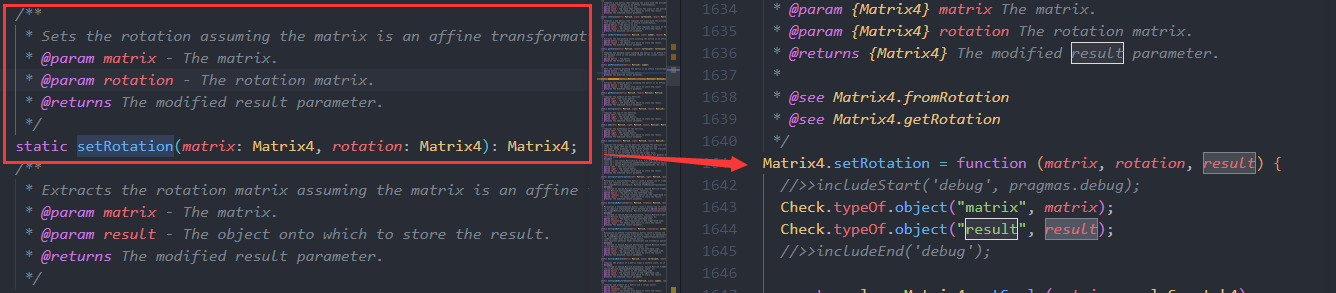 A BUG about the setRotation method in the Matrix4 Class lacks the result parameter · Issue ...