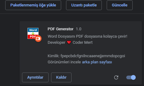 GitHub - codermert/pdf-extension: DOCX to PDF generator Google Extension