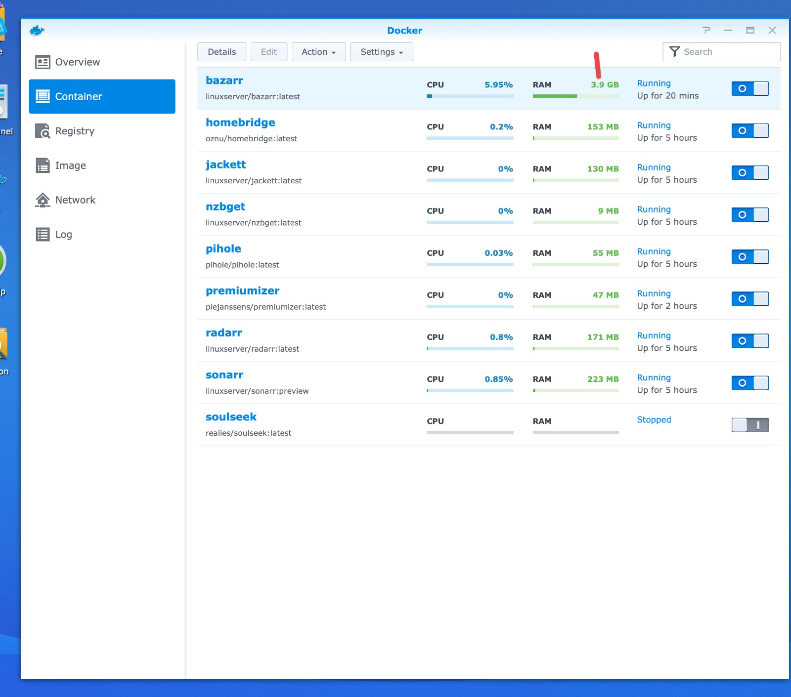 Bazarr docker container from Linuxserver running on x86 is taking over 4gb RAM · Issue #1227 ...