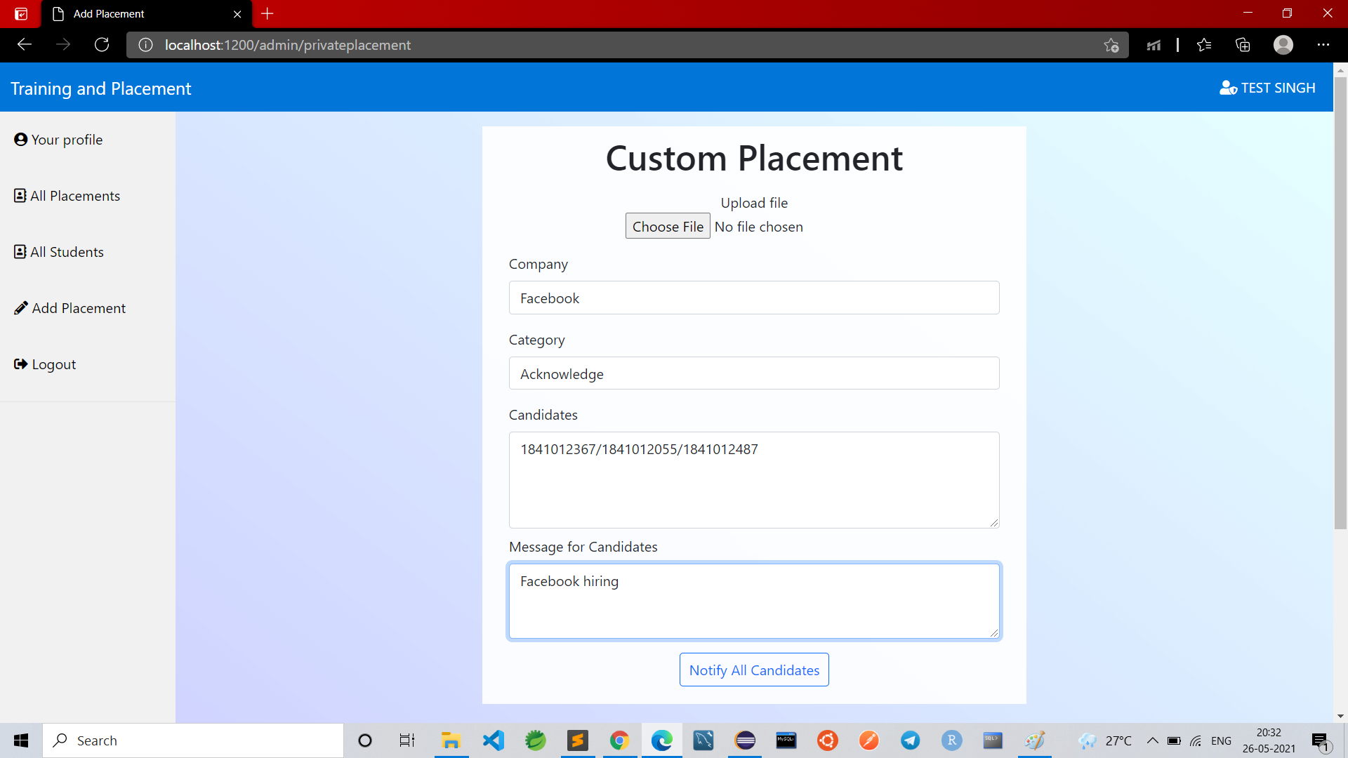 GitHub - ash0202/SOA-T-P-Management