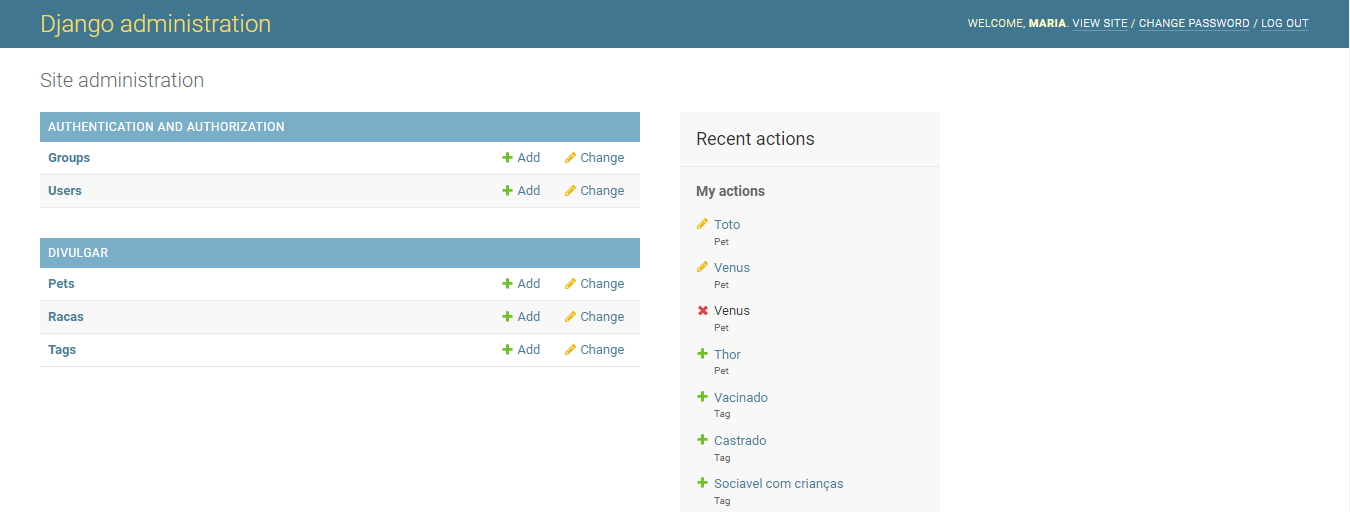 GitHub - gracieleo/adote: Projeto criado na semana Pystack Week - O retorno
