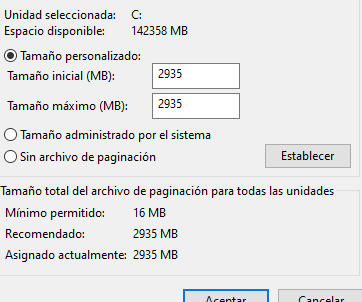 "The paging file is too small for this operation to complete" (train Quick96)" · Issue #5277 ...