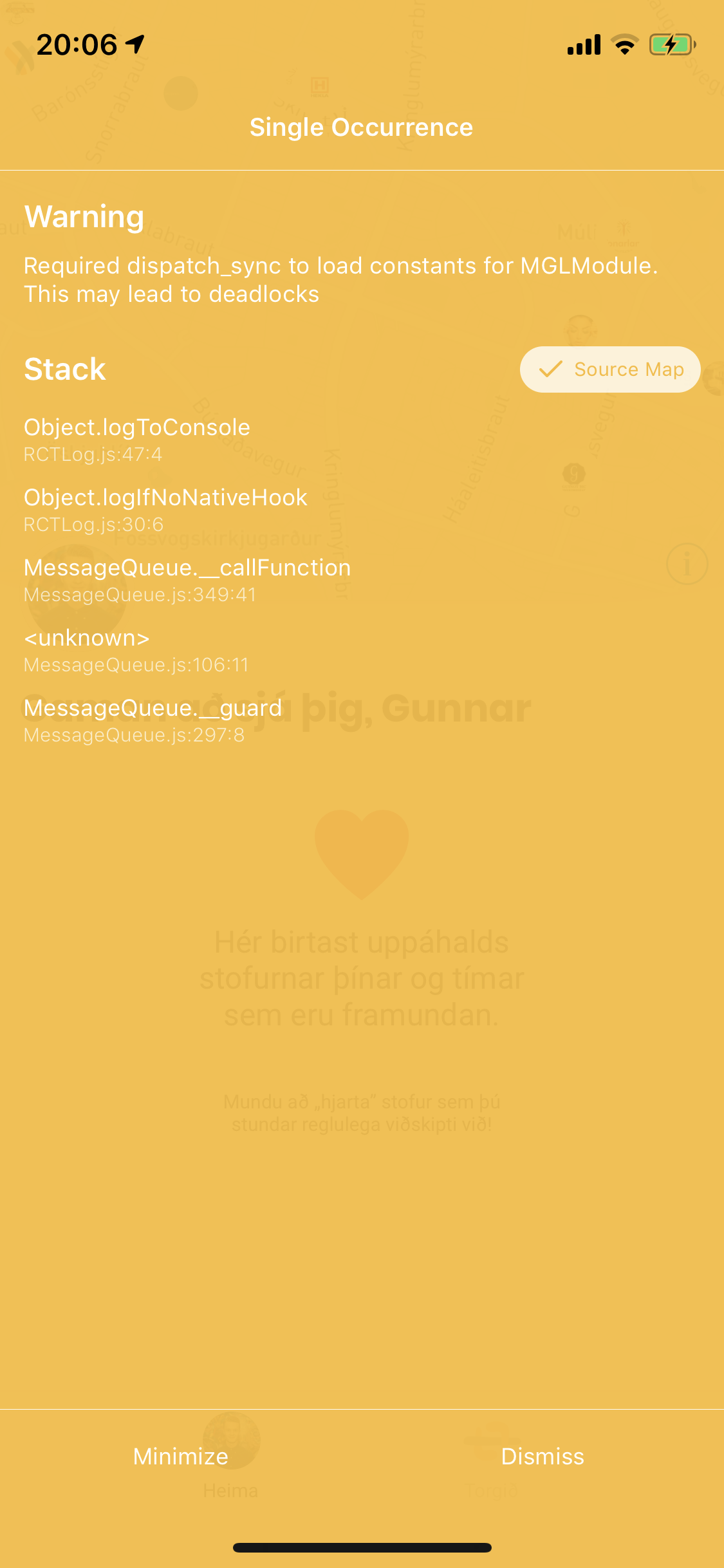 Warning: Required dispatch_async.. · Issue #1452 · nitaliano/react-native-mapbox-gl · GitHub