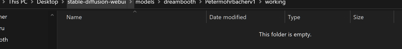 Dreambooth failing with Tokenizer paths, as well as not creating subdirectories in working ...