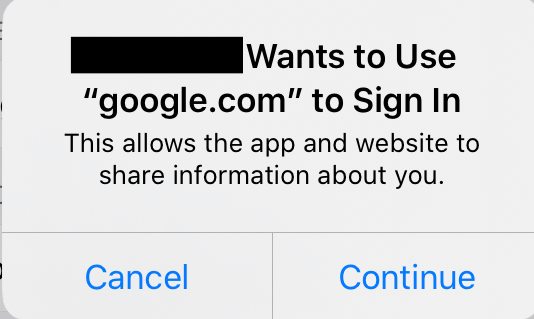 Delegate not called when try to signin Google account after prompt is displayed and the user ...
