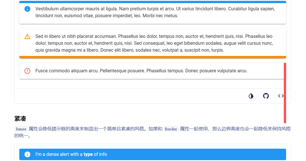 Alerts 组件设置 Error 类型时，Border 展示高度错误 · Issue #983 · masastack/MASA.Blazor · GitHub