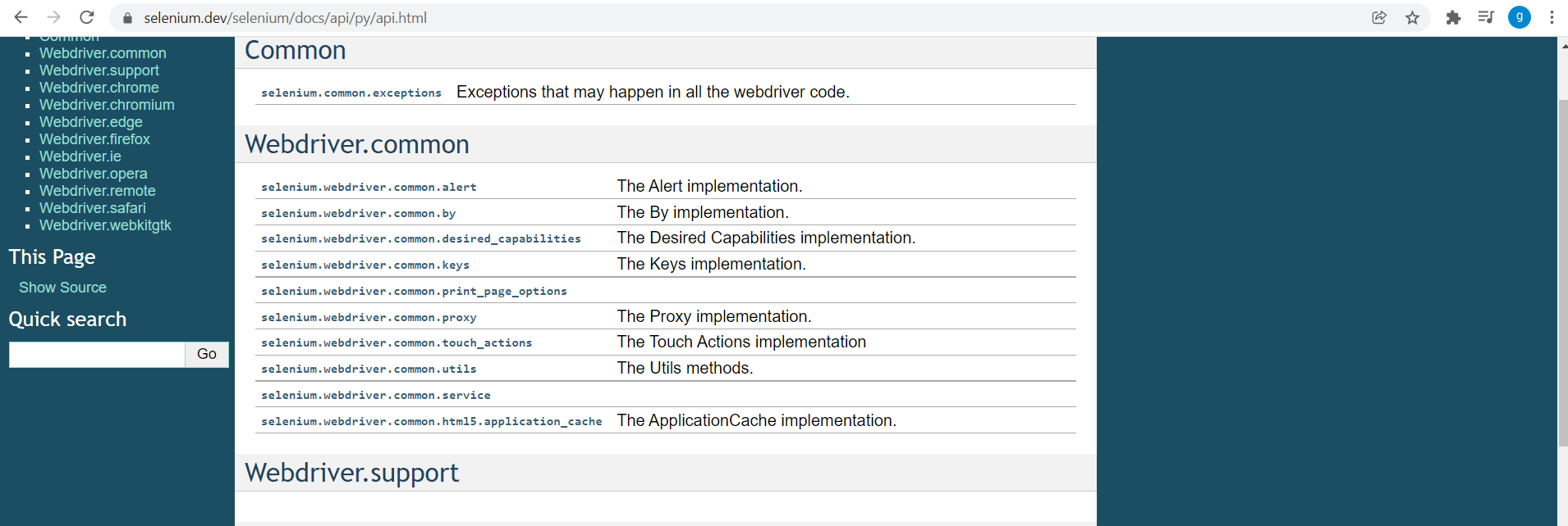 https://www.selenium.dev/selenium/docs/api/py/webdriver_support/selenium.webdriver.support ...