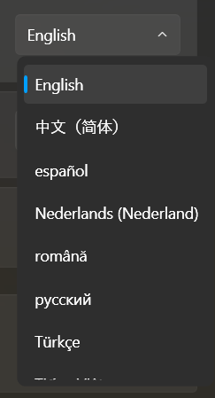 [FEAT]: Settings, capitalized language variables · Issue #347 ...