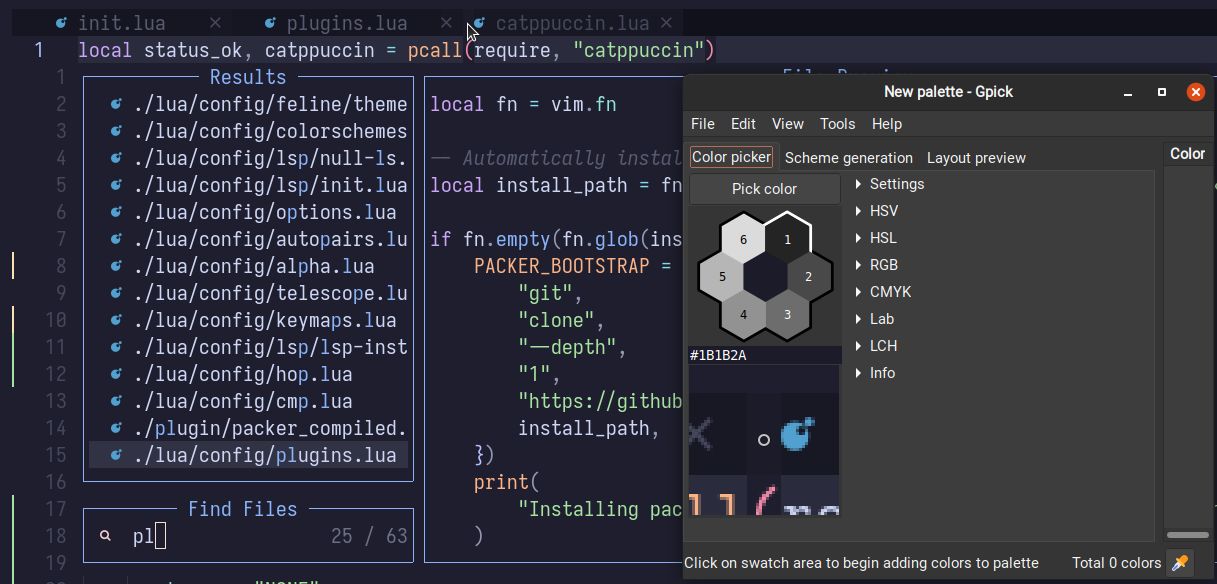 inconsistent colors for bufferline.nvim · Issue #141 · catppuccin/nvim ...