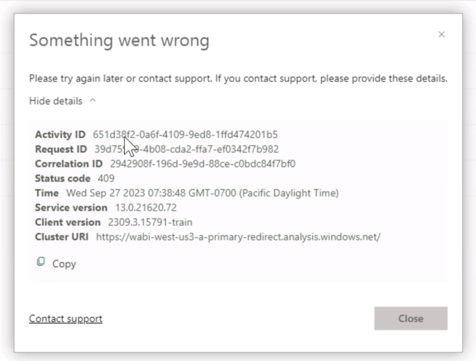 [BUG] (Non-breaking) (Create a Power BI Dashboard -> wrong file to publish) · Issue #184 ...