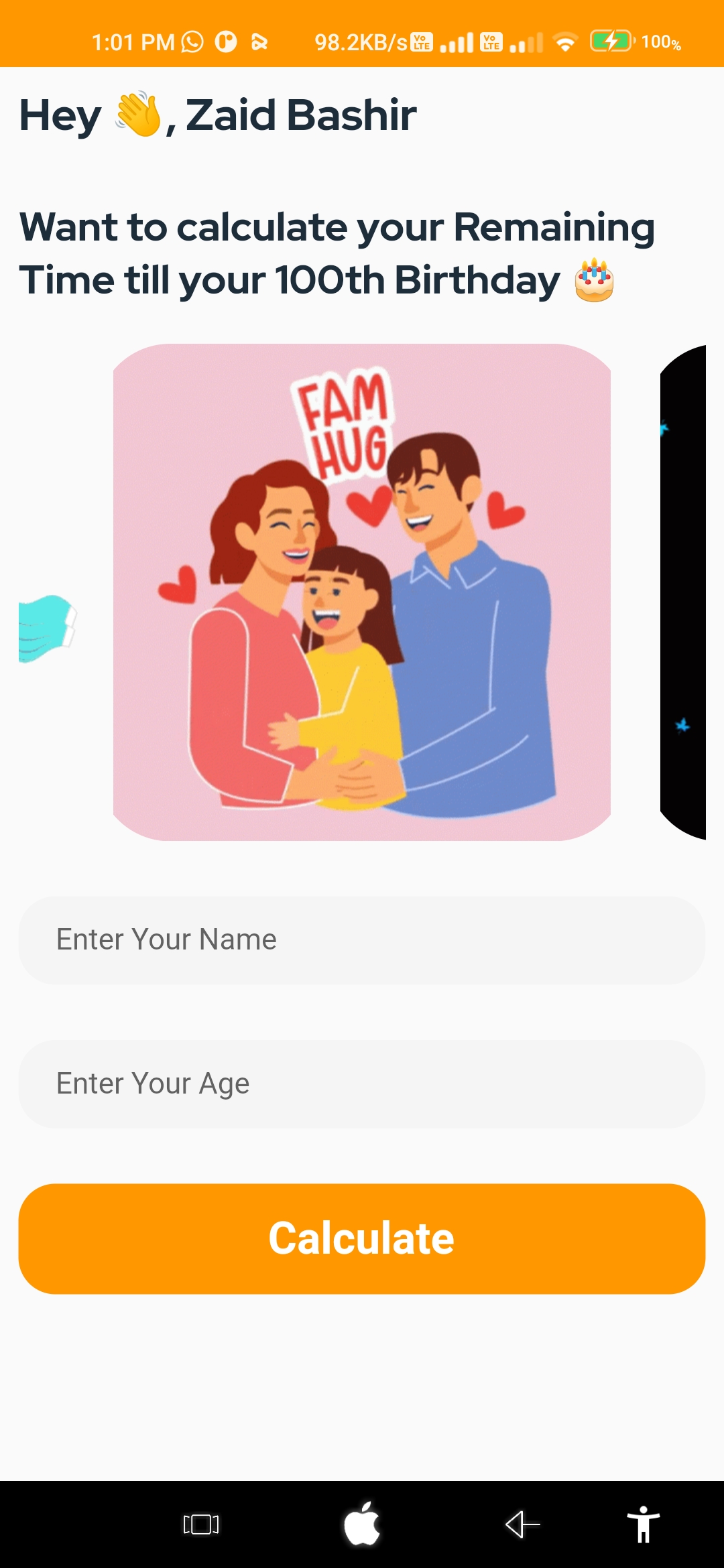 GitHub - zaid-bashir/hundredyearschecker
