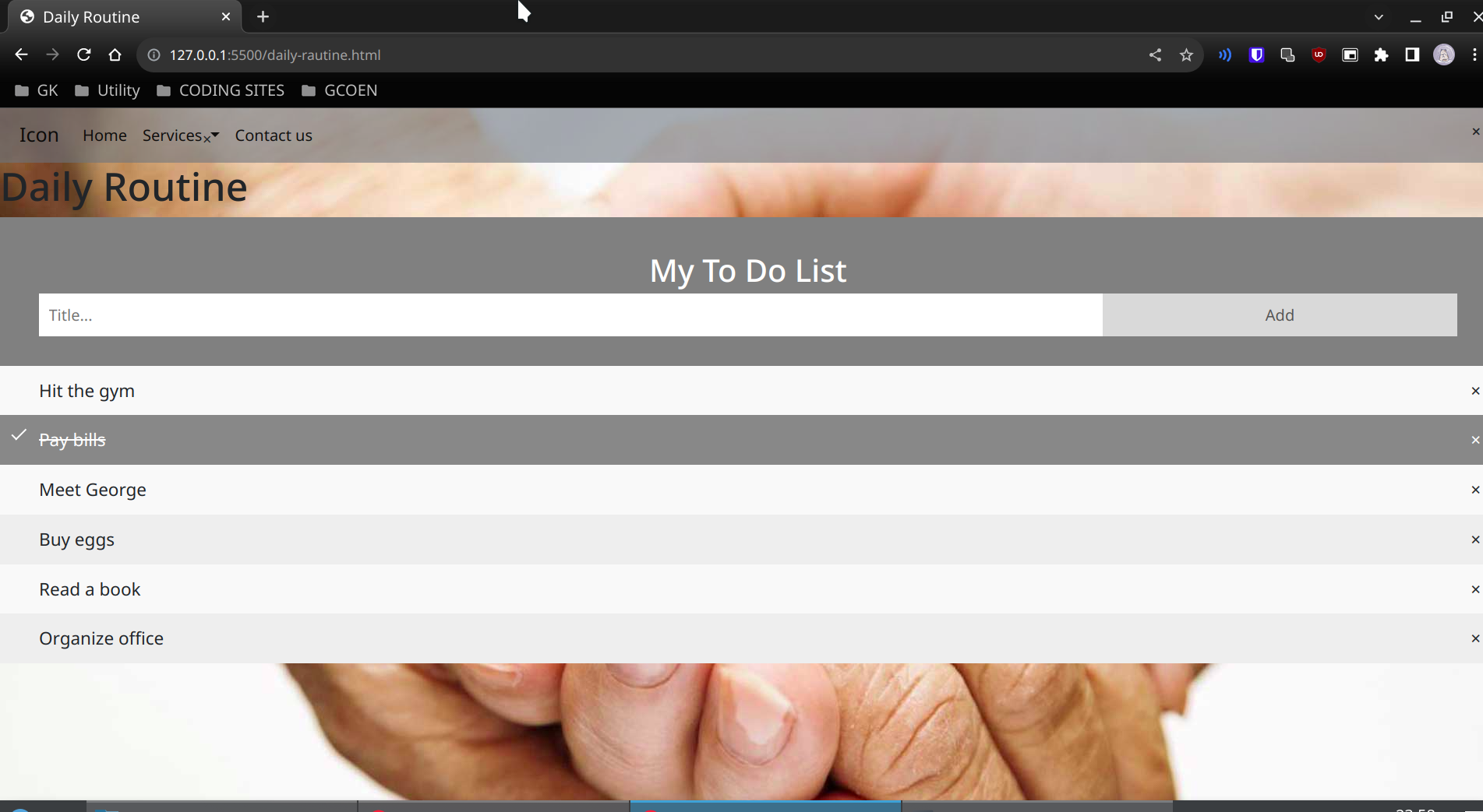 GitHub - GunjanKayarkar/kratinproject