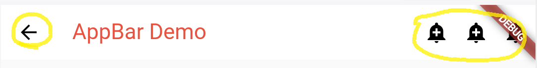 Material 3 Themed Appbar Actions Icons Doesn T Respect Foregroundcolor Property · Issue 110631
