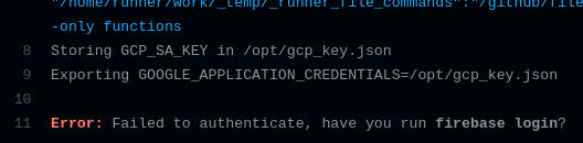 Failed to authenticate · Issue #107 · w9jds/firebase-action · GitHub