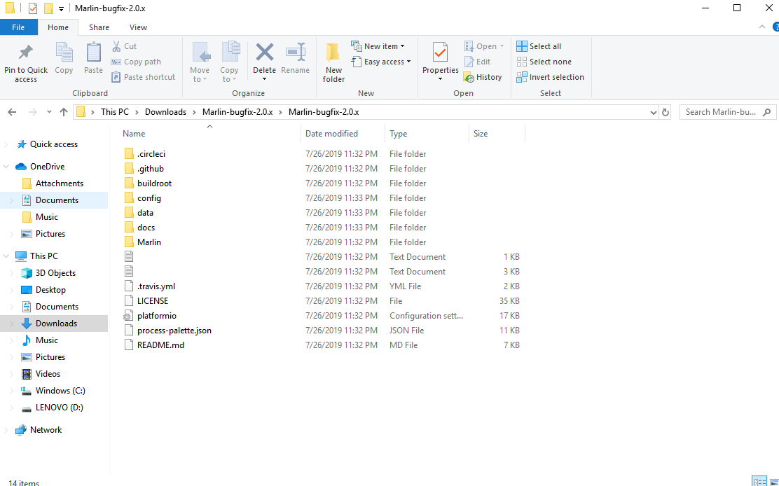 [BUG] Marlin downloads with Files Missing. · Issue #14739 ...