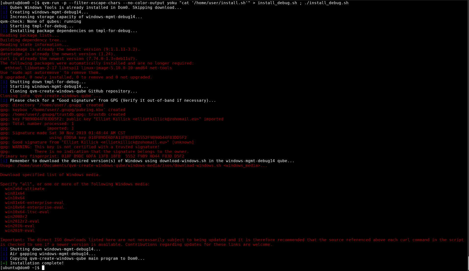 default debian-template · Issue #55 · ElliotKillick/qvm-create-windows-qube · GitHub