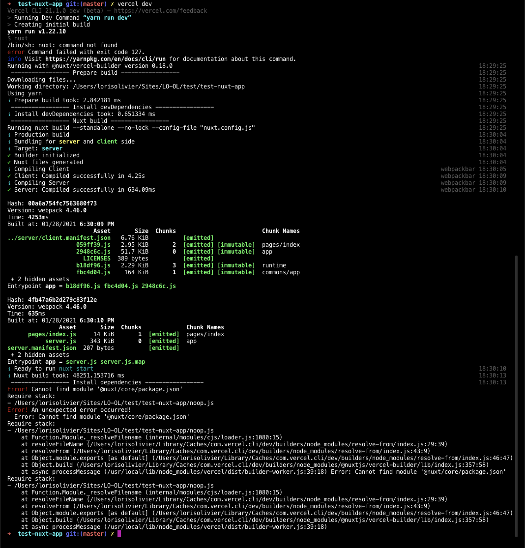 Vercel Builder and fresh Nuxt SSR · Issue #489 · nuxt/vercel-builder ... Vercel Builder and fresh Nuxt SSR · Issue #489 · nuxt/vercel-builder ...