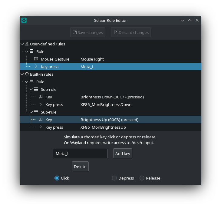Solaar key press action depends on keyboard setup · Issue #1975 · pwr ...