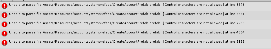 [Bug]: Control Characters in Yaml Strings · Issue #862 · AssetRipper/AssetRipper · GitHub
